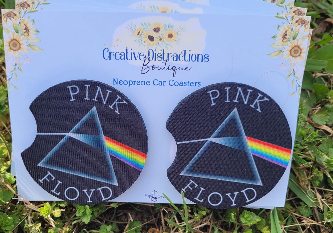 Pink Floyd Car Coaster - Etsy