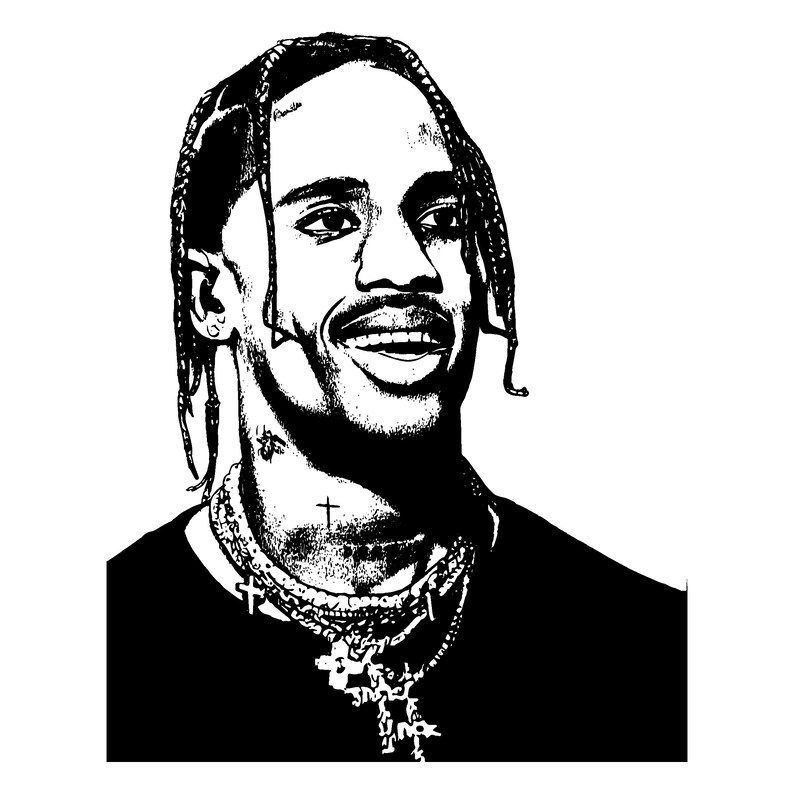 Travis Scott SVG Files - Etsy