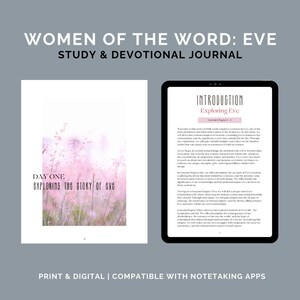 Women of the Word: Eve. Bible Study. - Etsy Australia