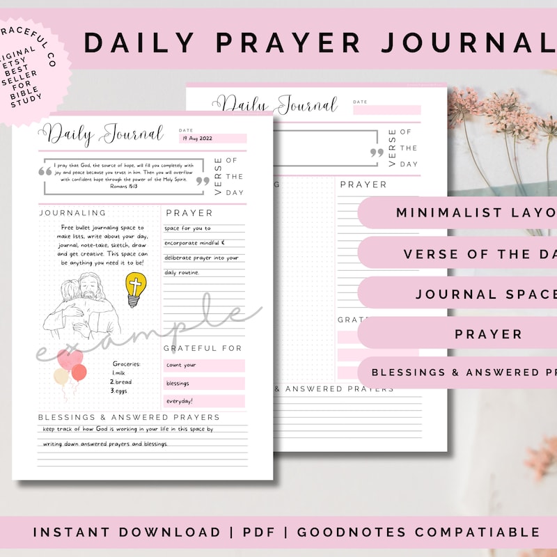 Prayer Journal - Etsy