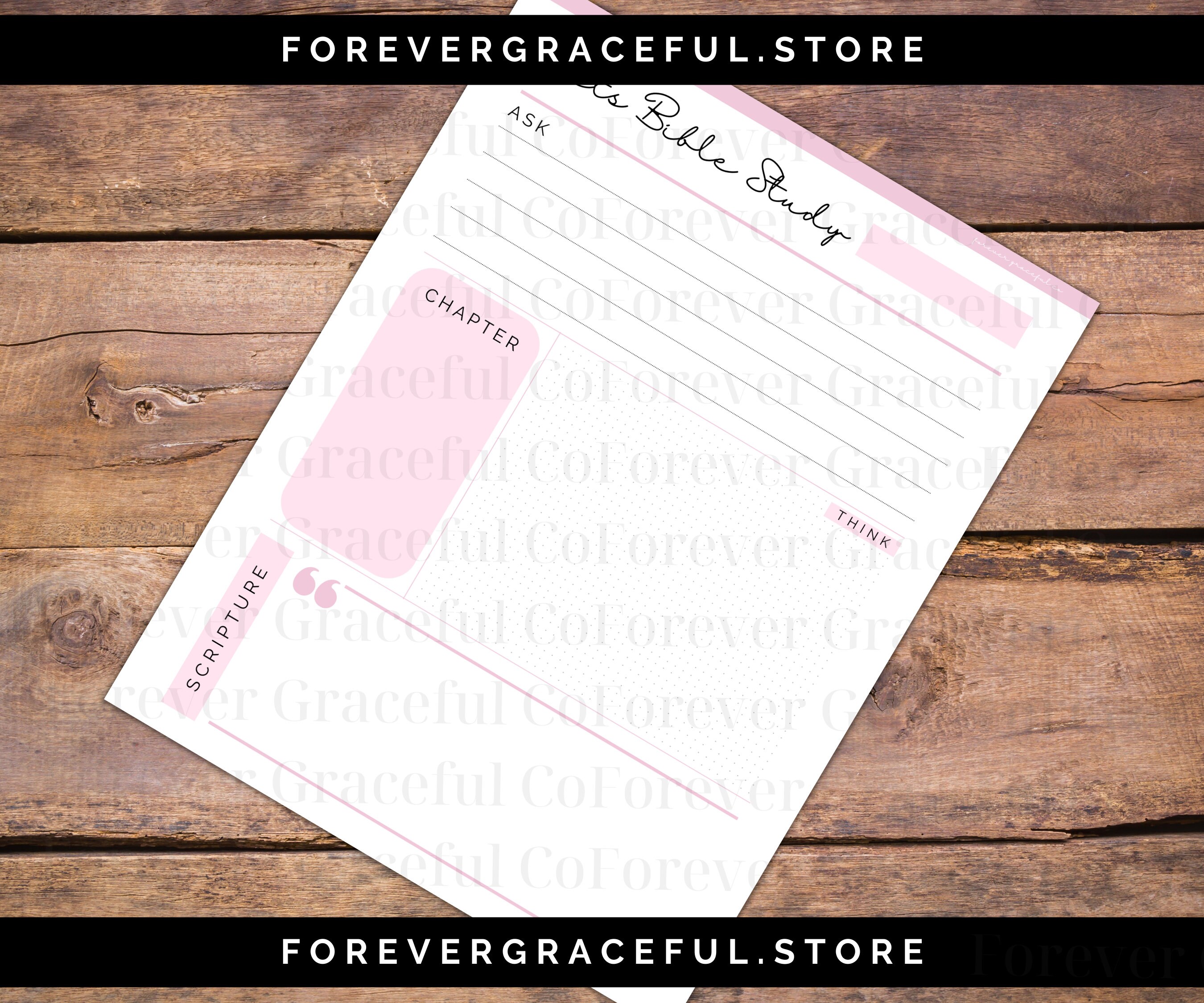 ACTS Bible Study Printable Template - Etsy Australia