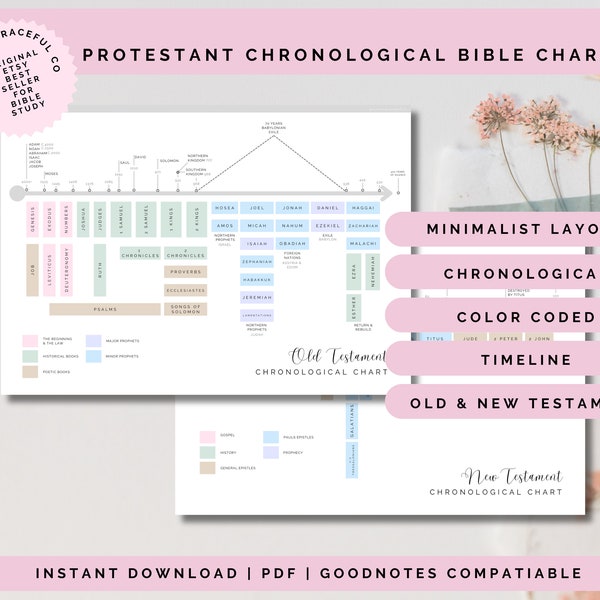 New Testament Timeline - Etsy