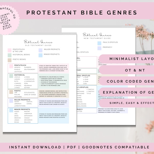 Bible Breakdown Printable - Etsy