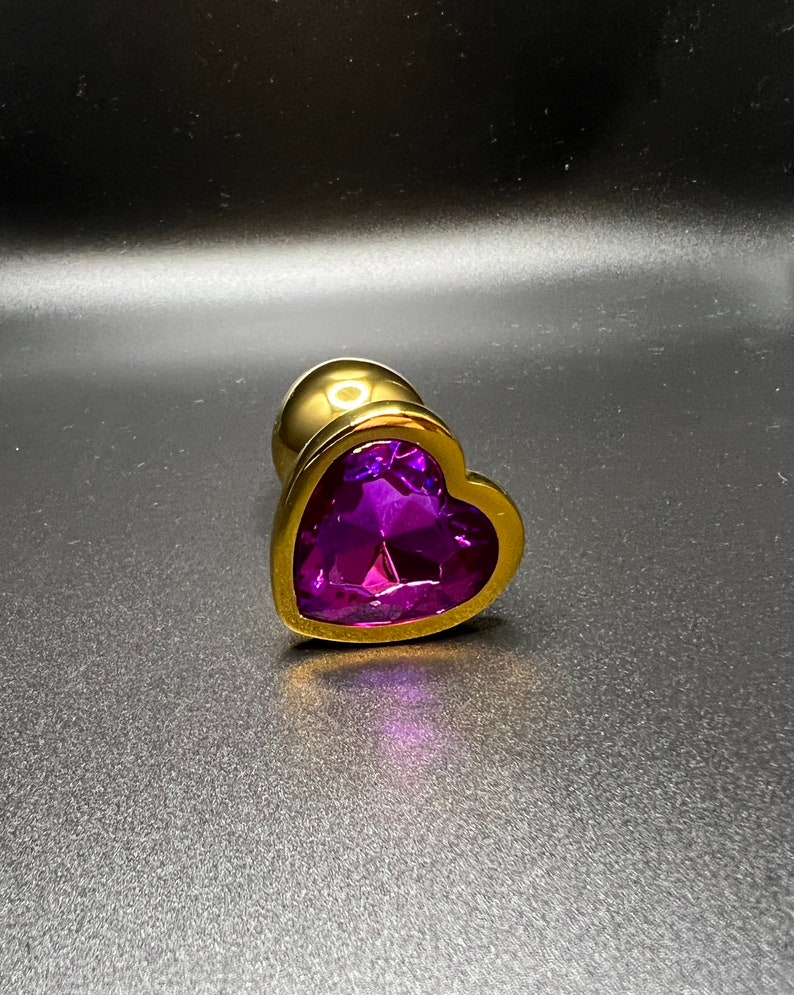 Heart Jewel Butt Plugs / Anal Training Plug / DDLG Daddy Dom Butt Plugs ...