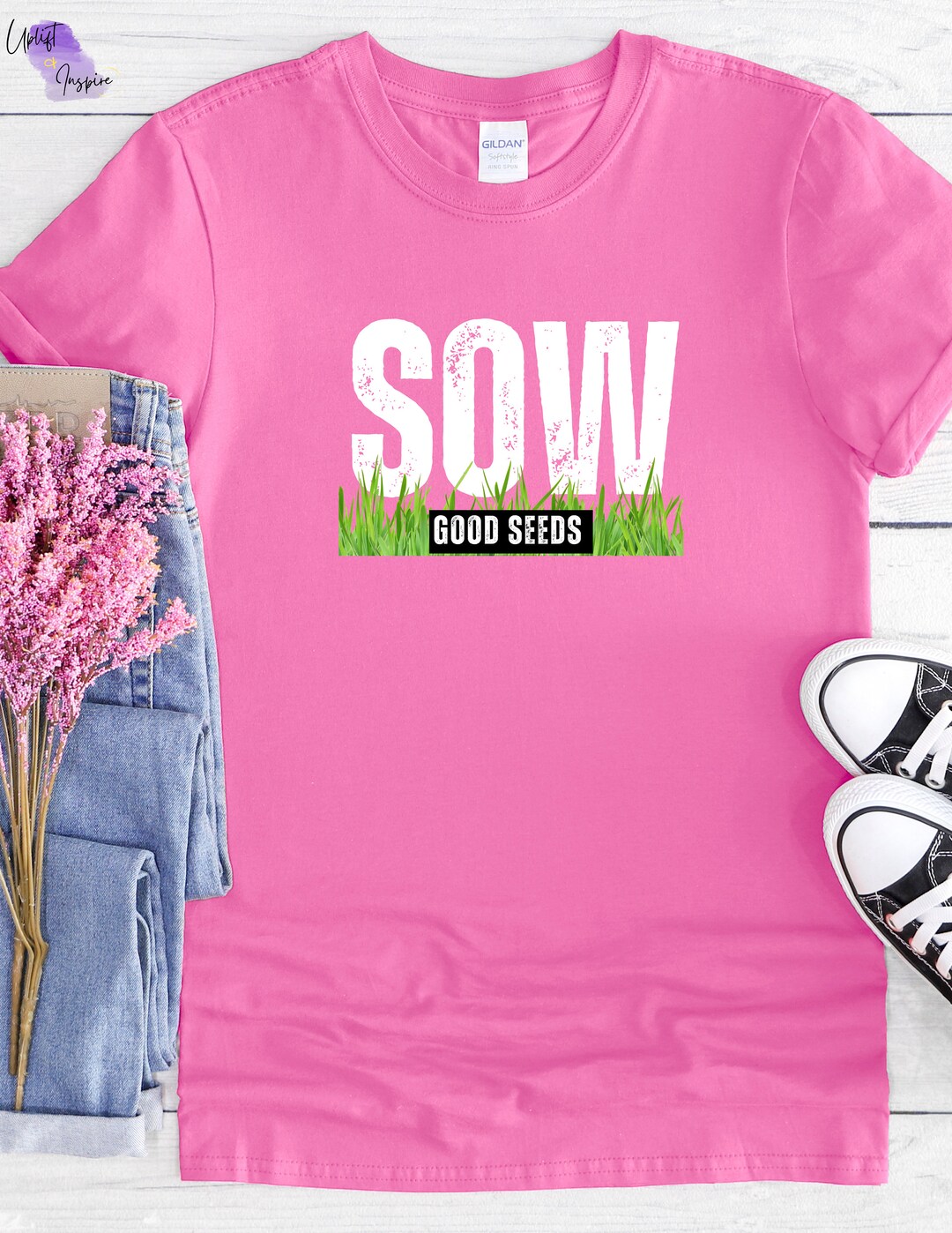 Sow Good Seeds Tee, Sowing and Reaping Tshirt, Women's Shirt, Men's ...