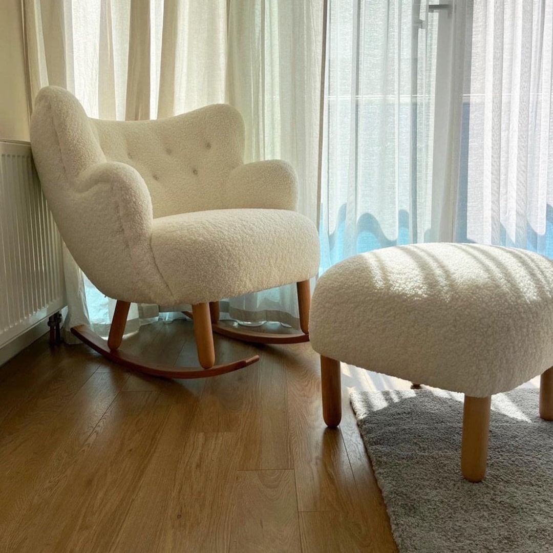 Daisy Swing and Puff, Breastfeeding Chair, Mother Chair, Tv Chair - Etsy