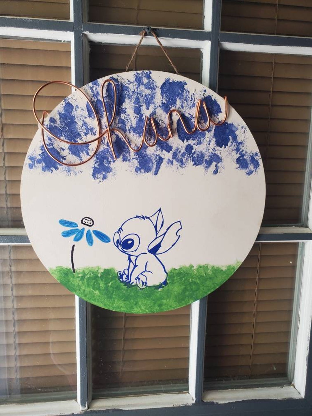 Ohana Stitch Sign - Etsy