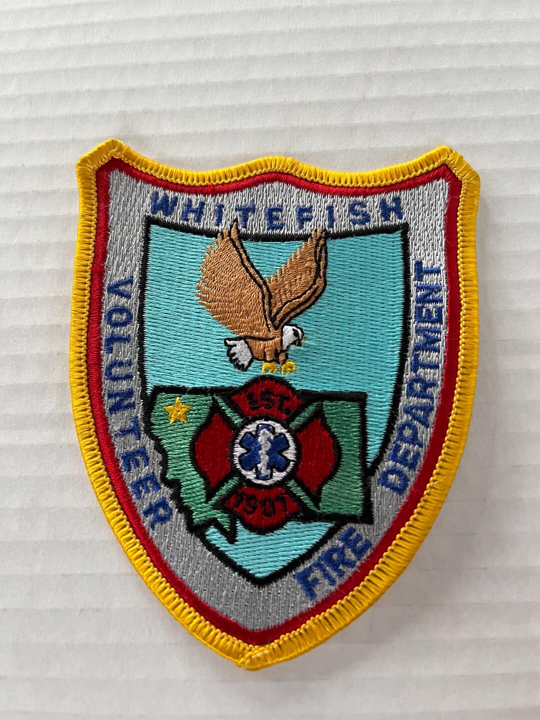 Whitefish Volunteer Fire Department Patch - Etsy