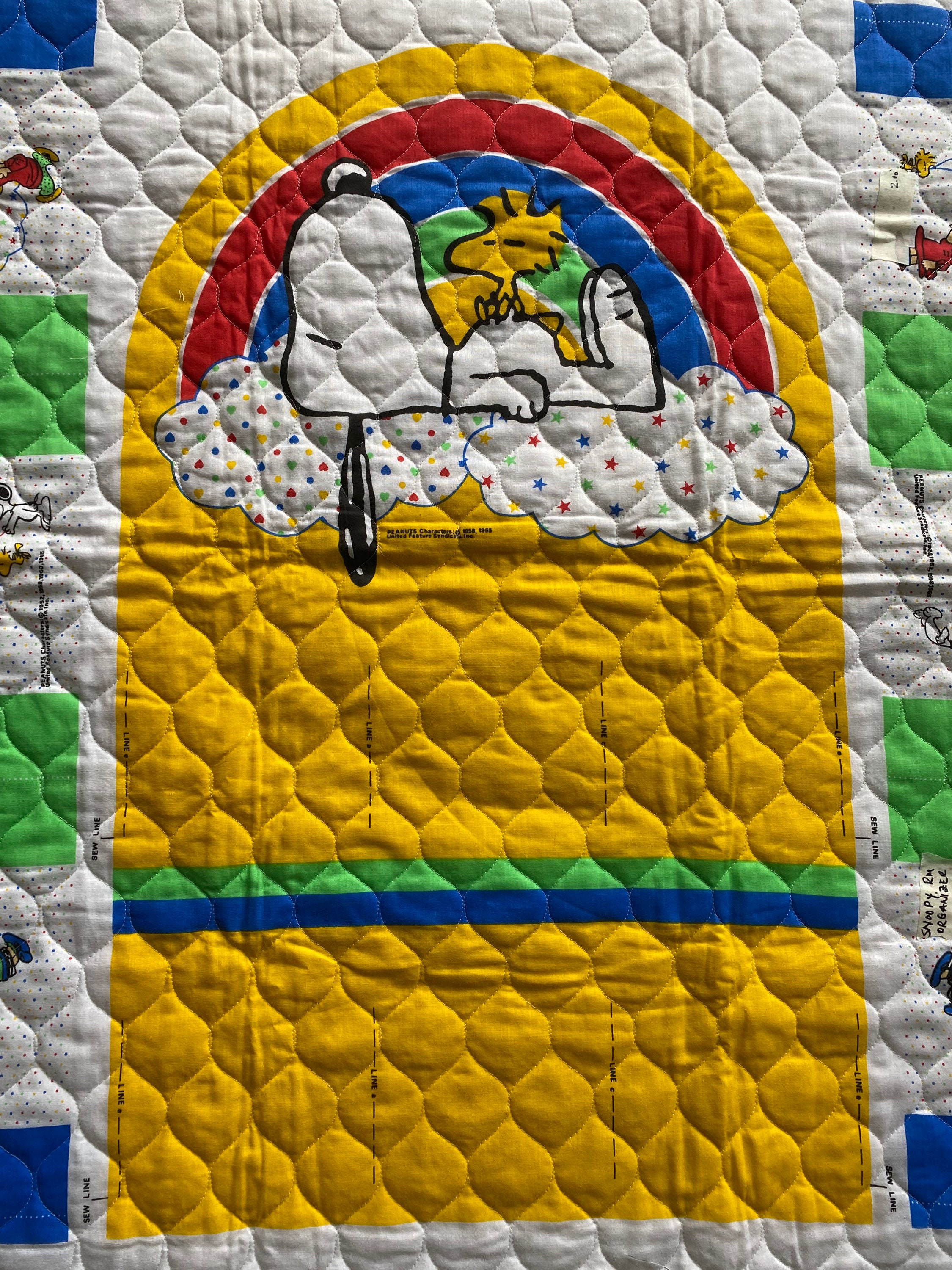 Vintage Snoopy Peanuts Bed Room Organizer Sewing Kit Copyright 1965 - Etsy