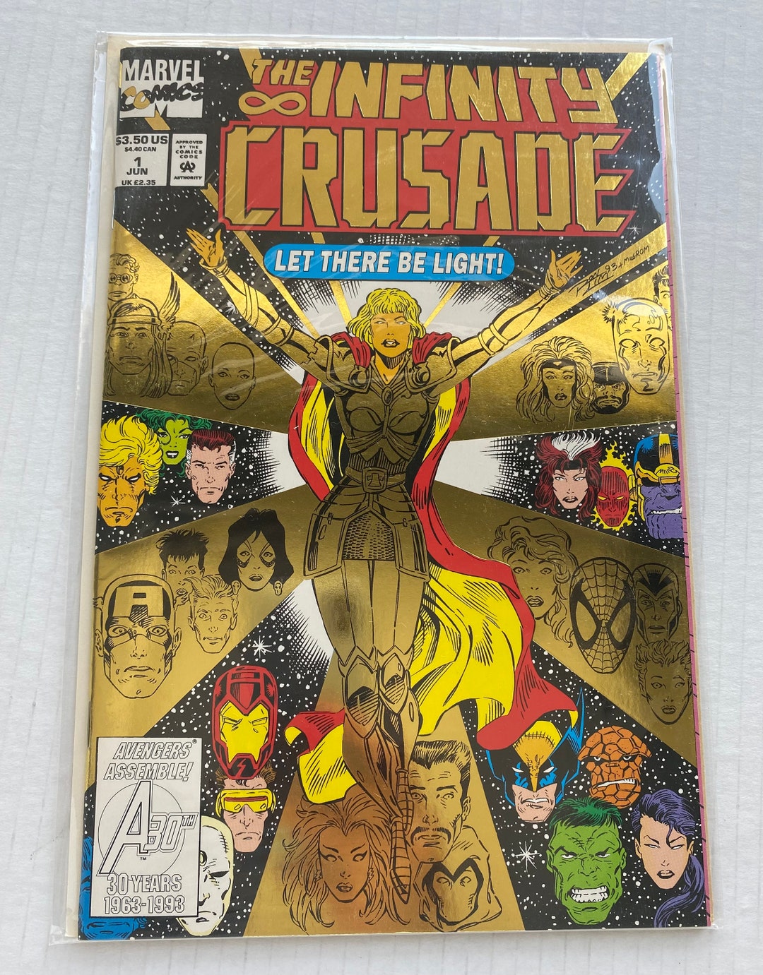 The Infinity Crusade Let There Be Light Marvel Comics Issue 1 - Etsy