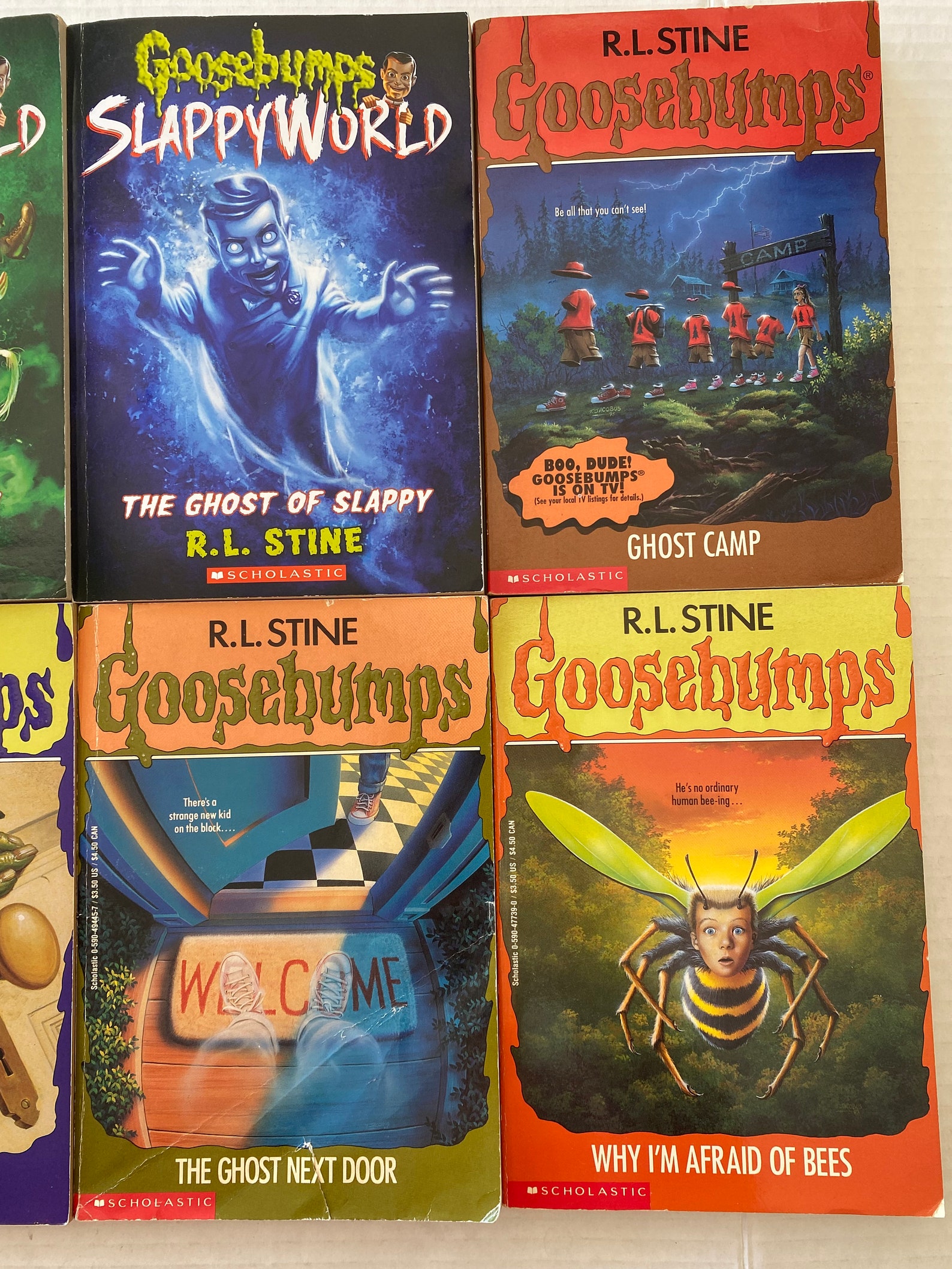 Lot of 9 R.L. Stine Goosebumps Slappy World Books - Etsy UK