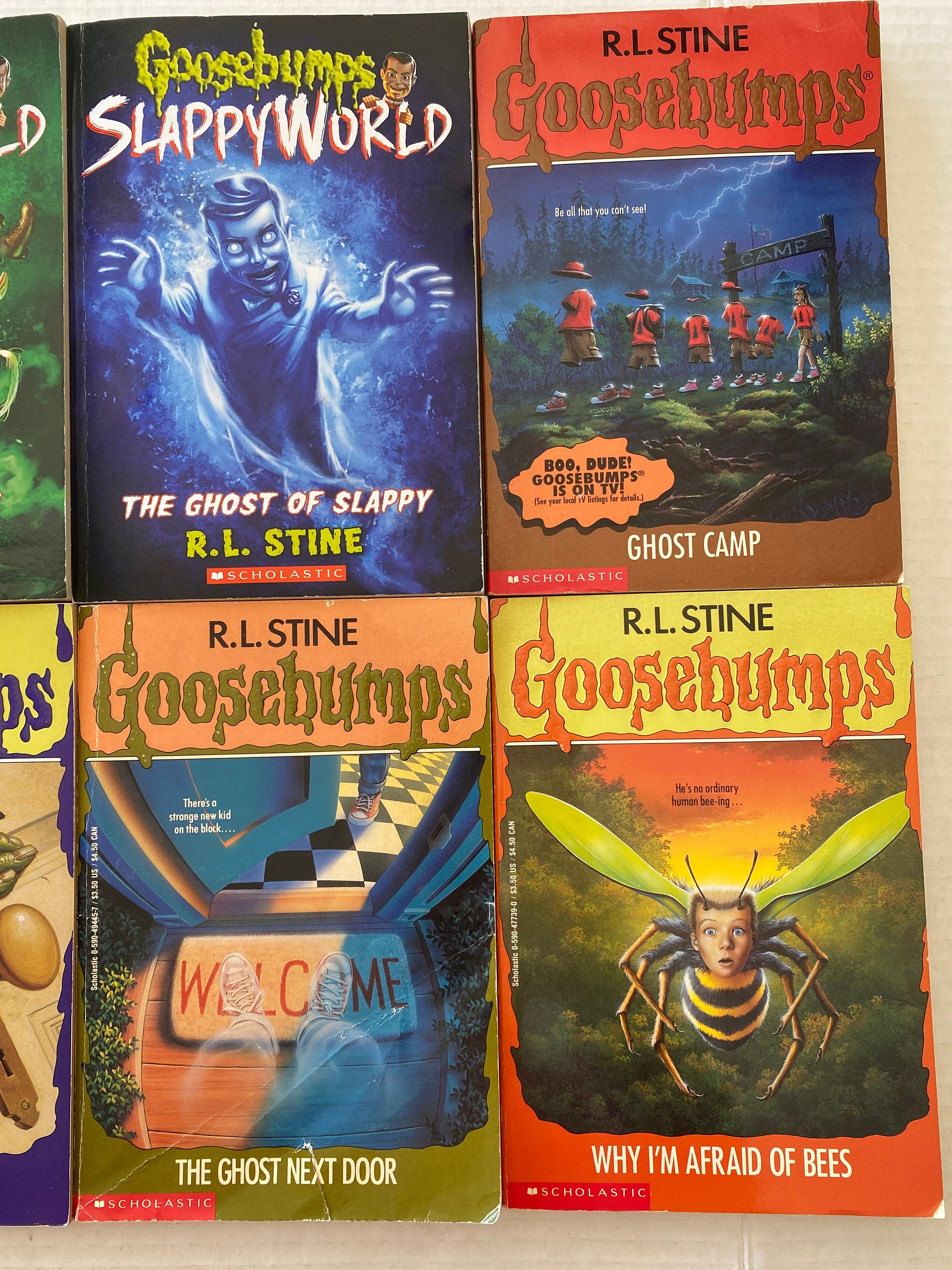 Lot of 9 R.L. Stine Goosebumps Slappy World Books - Etsy