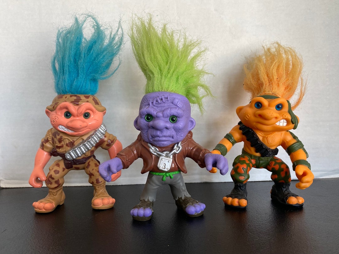 Vintage Rambo Battle Trolls Hasbro 1992 5” Action Figures - Etsy