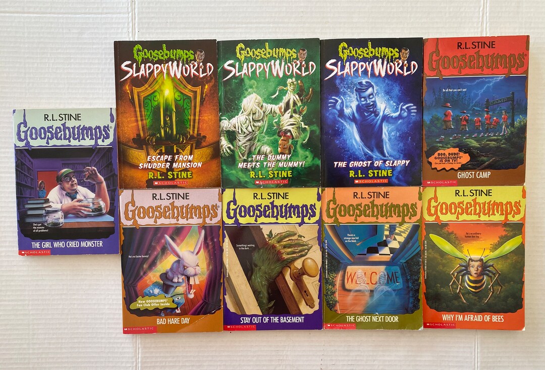 Lot of 9 R.L. Stine Goosebumps Slappy World Books - Etsy