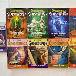 Lot of 9 R.L. Stine Goosebumps Slappy World Books - Etsy