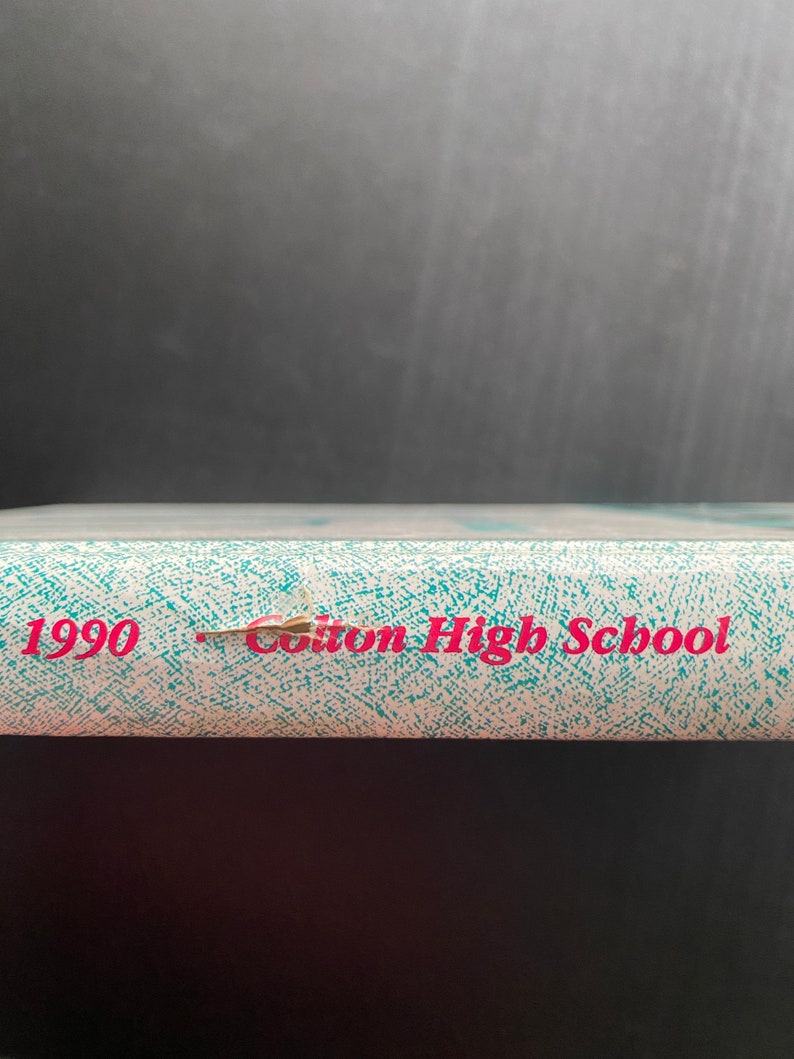Colton High School 1990 Yearbook Impressions California - Etsy