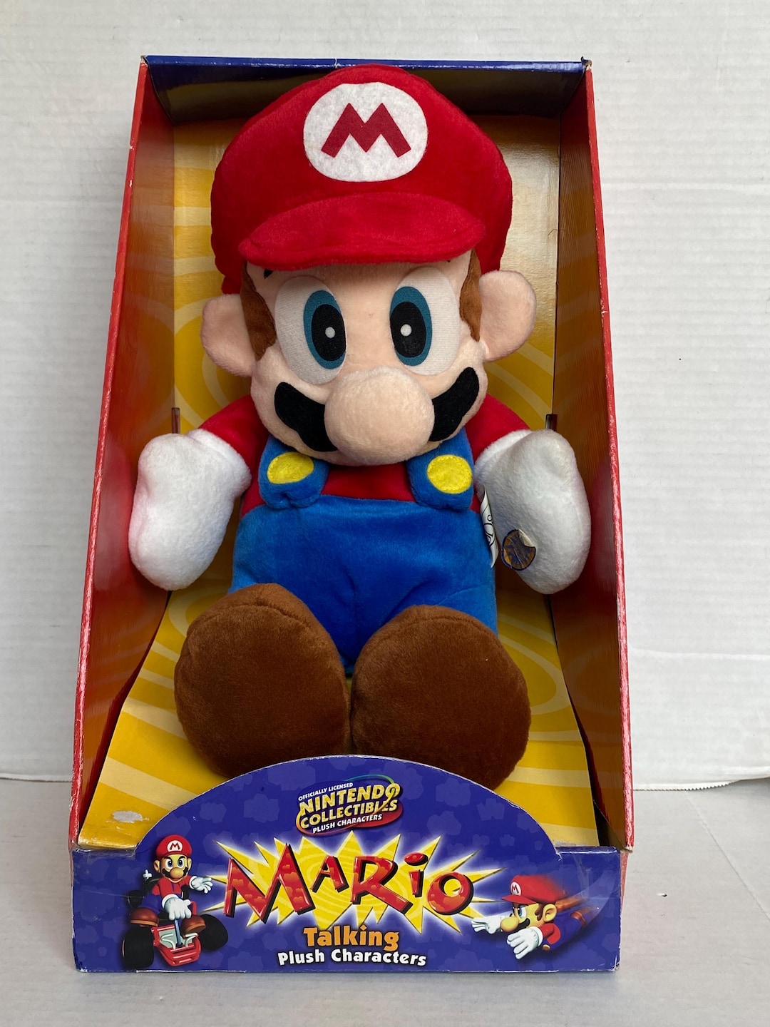 Nintendo Collectables Mario Talking Plush Character Nintendo 64 Super ...