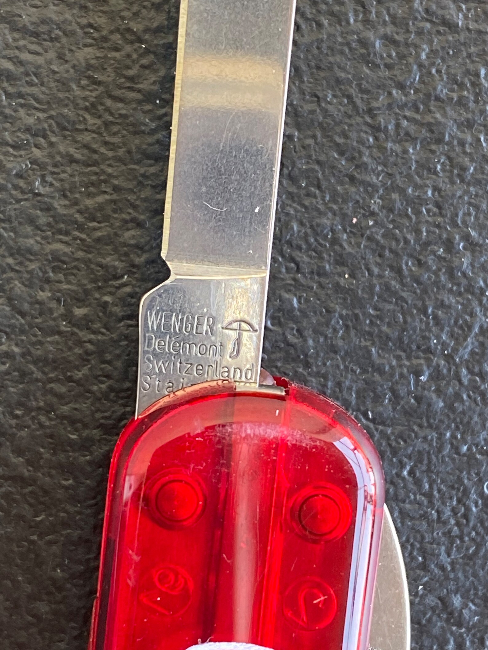 Swiss Army Wenger Keychain Knife With Light - Etsy