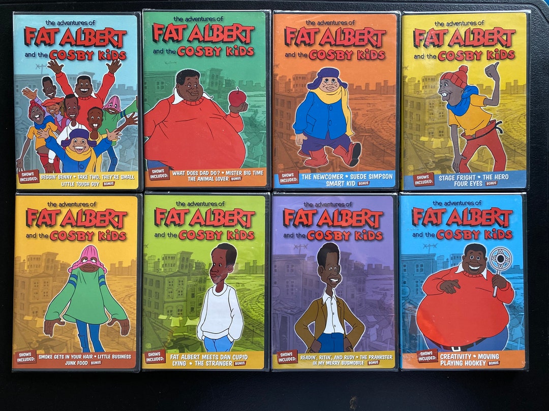The Adventures of Fat Albert and the Cosby Kids DVD Set Time Life - Etsy