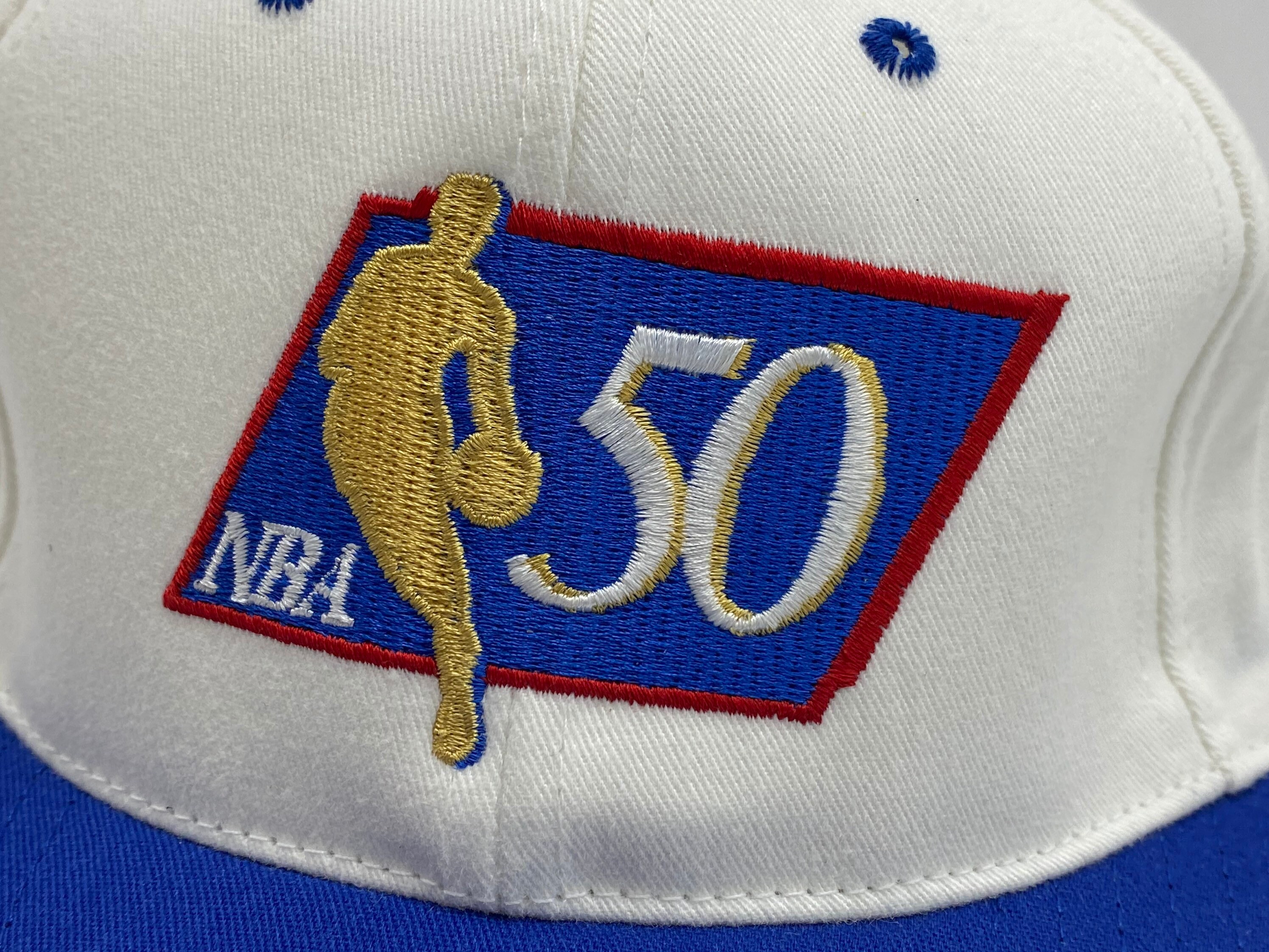 Vintage NBA 50th Anniversary Twins Enterprise White Blue - Etsy