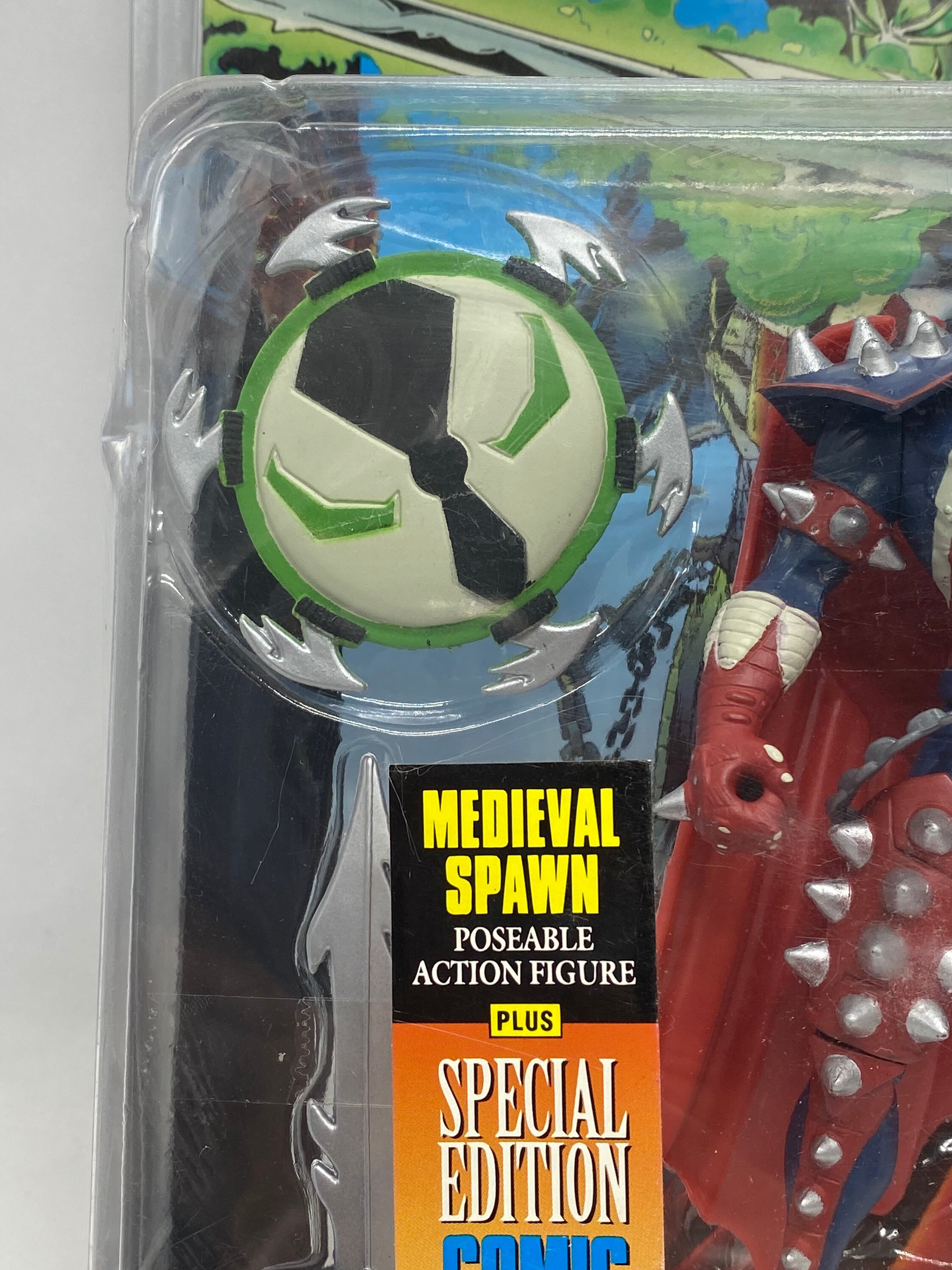 Vintage Todd Mcfarlanes Medieval Spawn Poseable Action Figure Toy ...