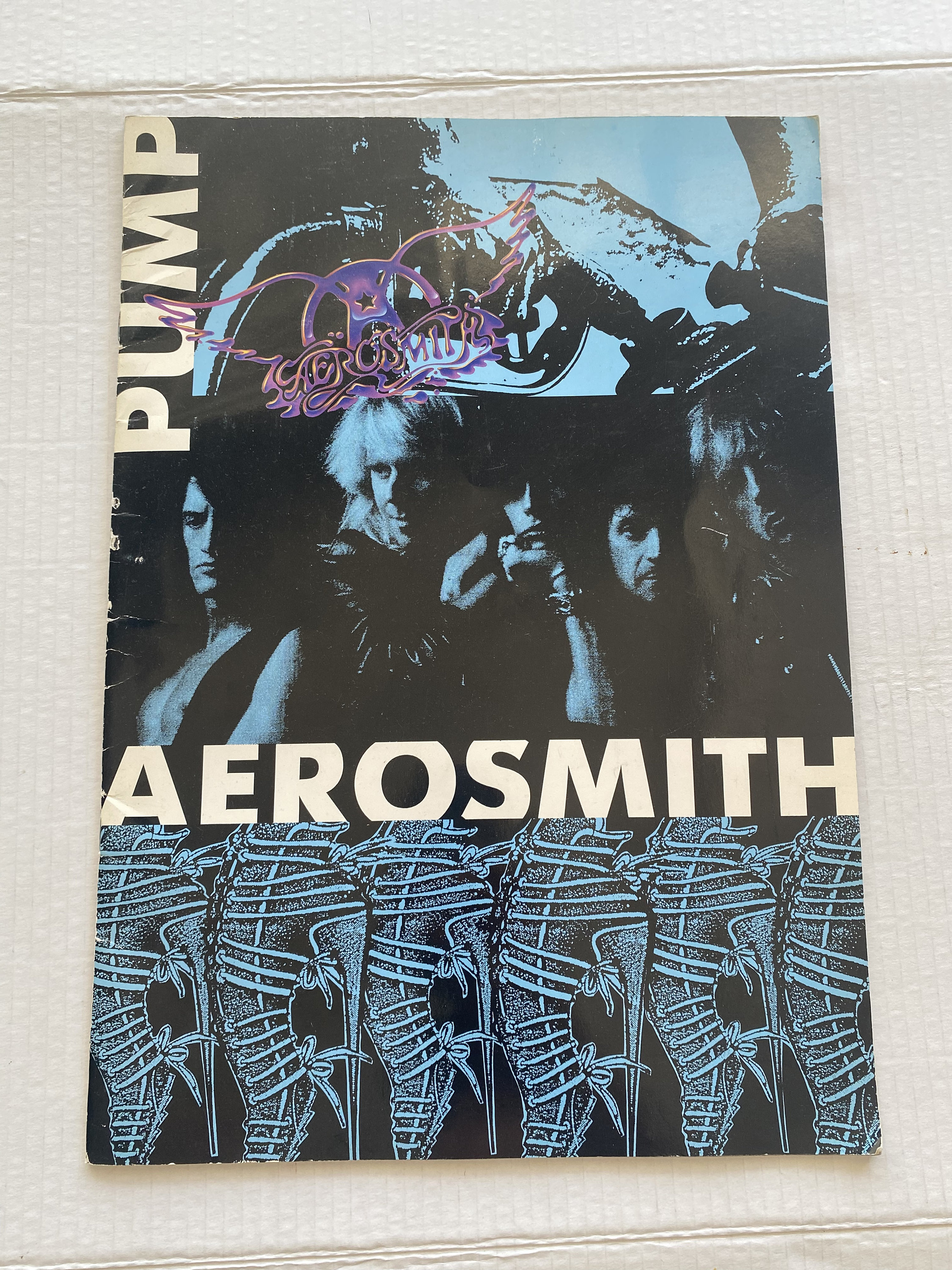 AEROSMITH pump Book Concert Tour Program 1990 - Etsy