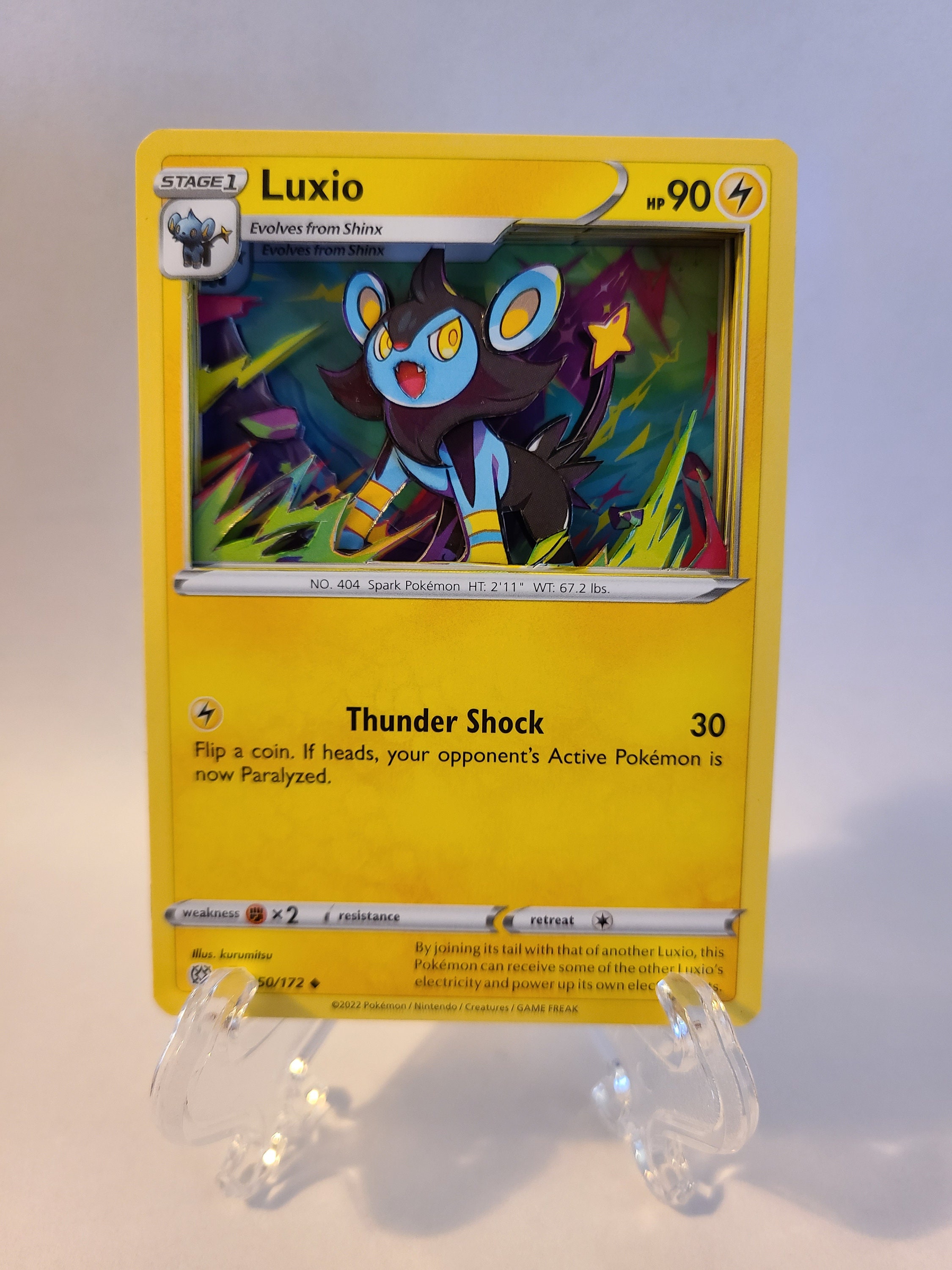 Luxio Pokemon Card