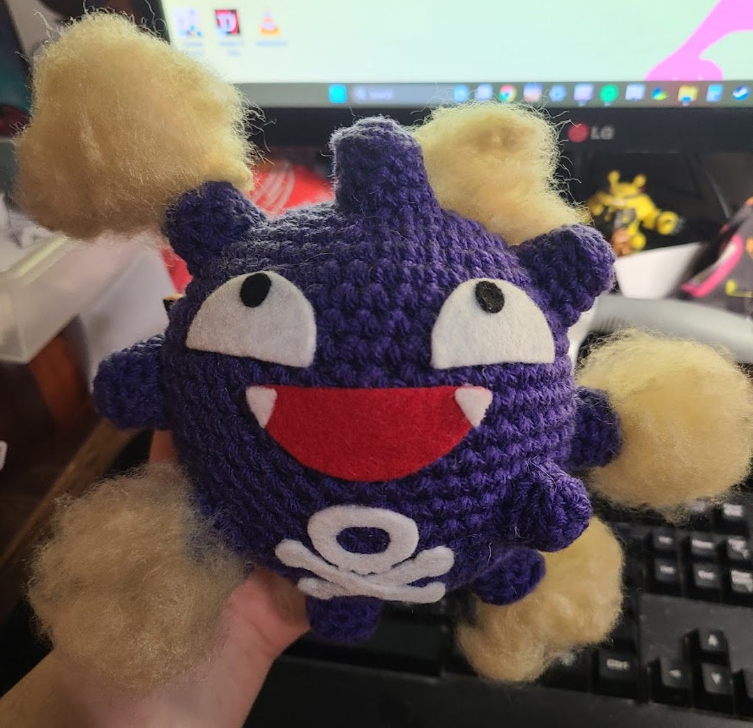 Crochet Koffing Plush - Etsy