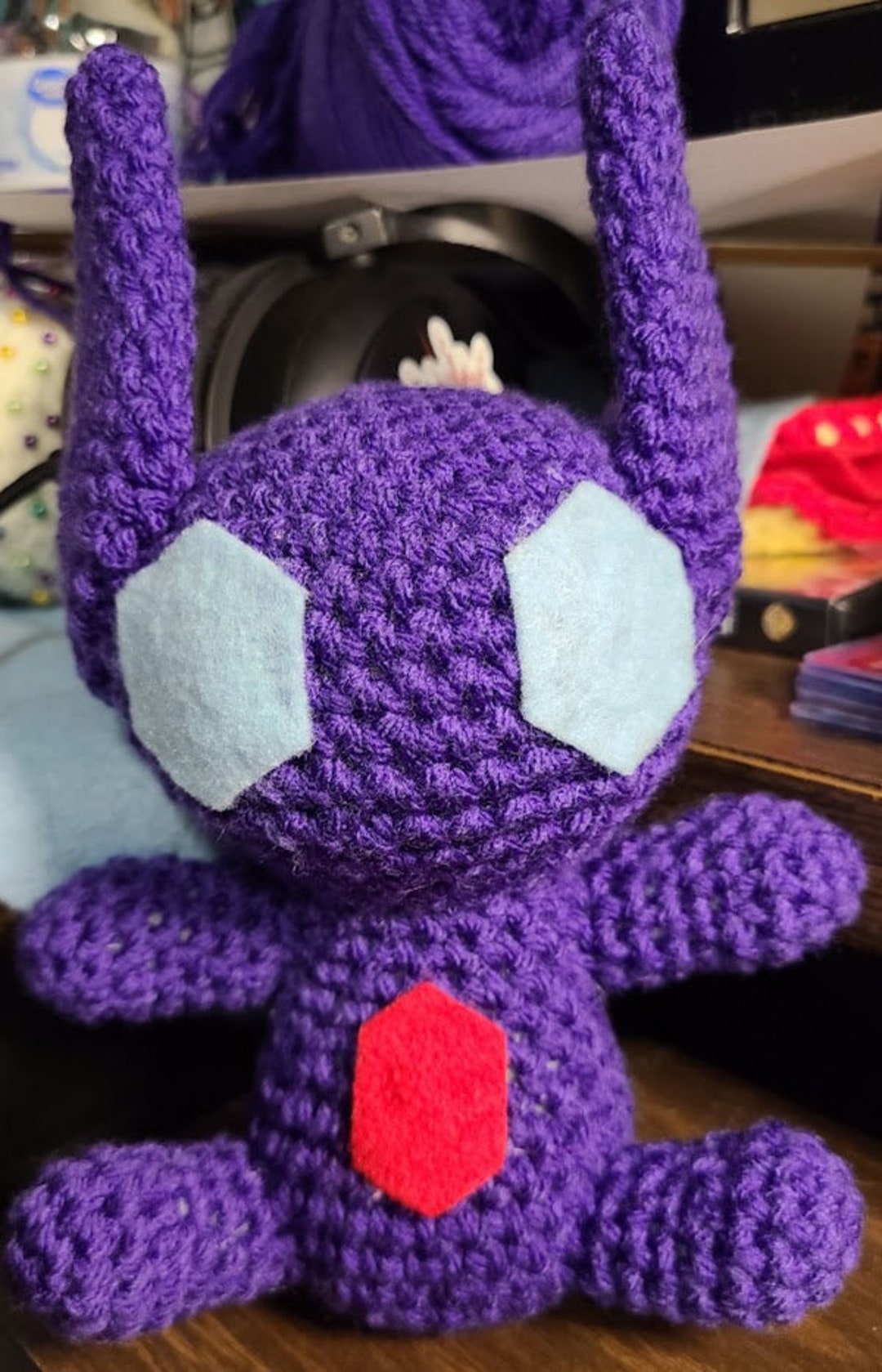 Crochet Sableye Pattern - Etsy