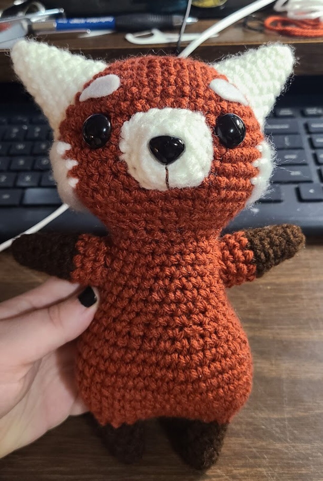 Crochet Red Panda Plush - Etsy