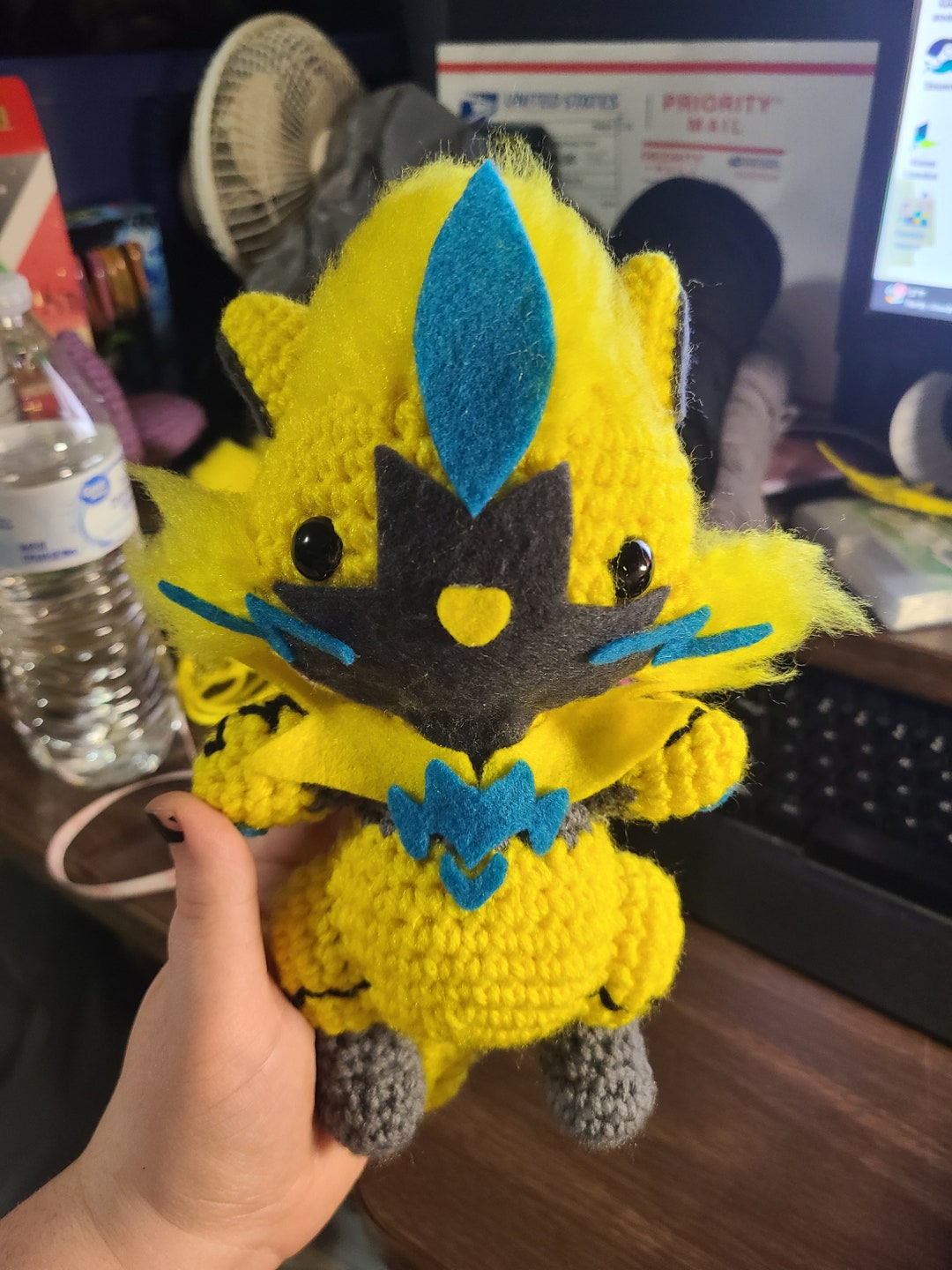 Crochet Zeraora Plush - Etsy