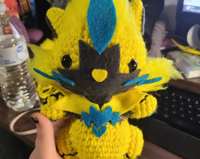 Crochet Zeraora Pattern - Etsy
