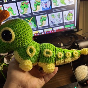 Crochet Caterpie Pattern - Etsy