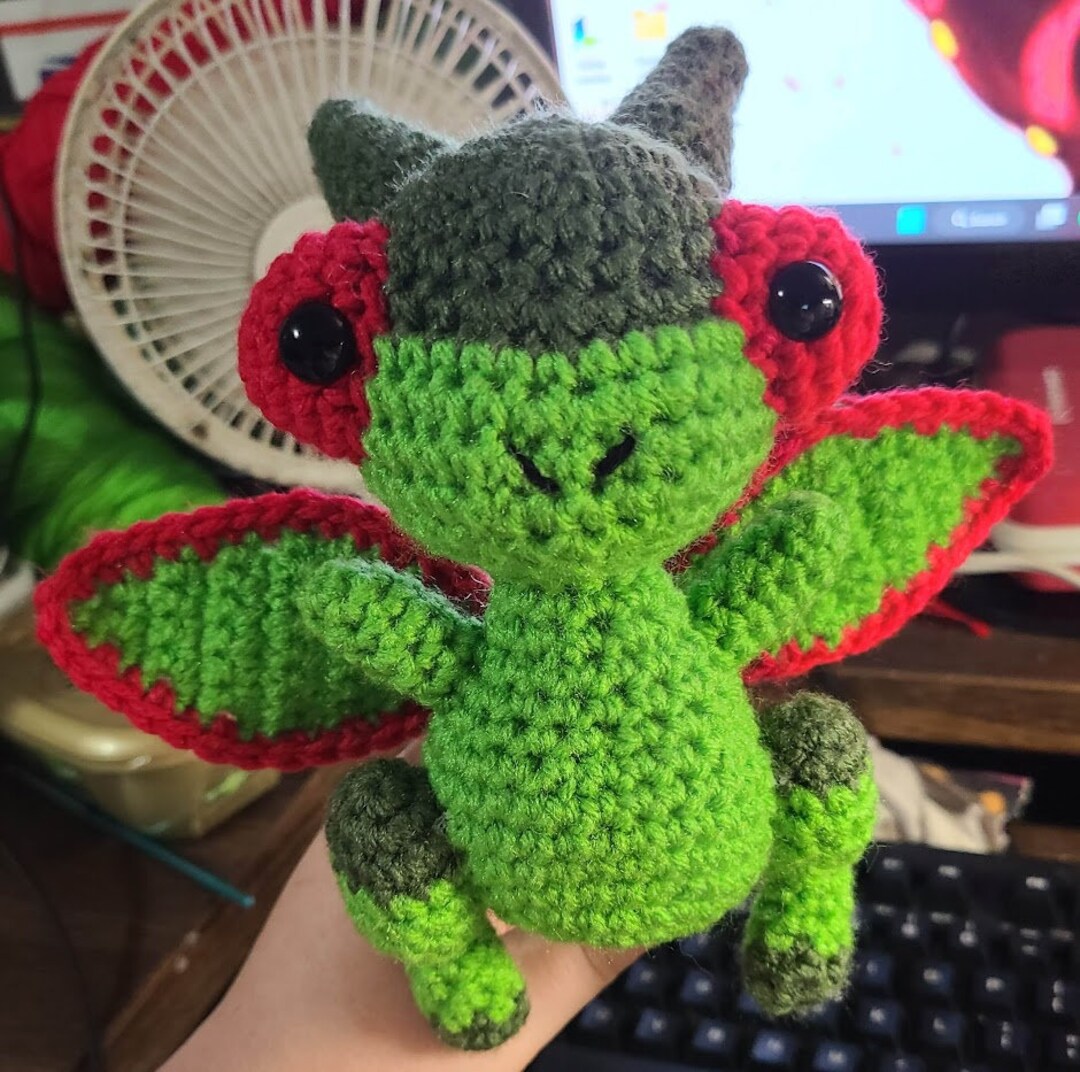 Crochet Flygon Pattern - Etsy Canada