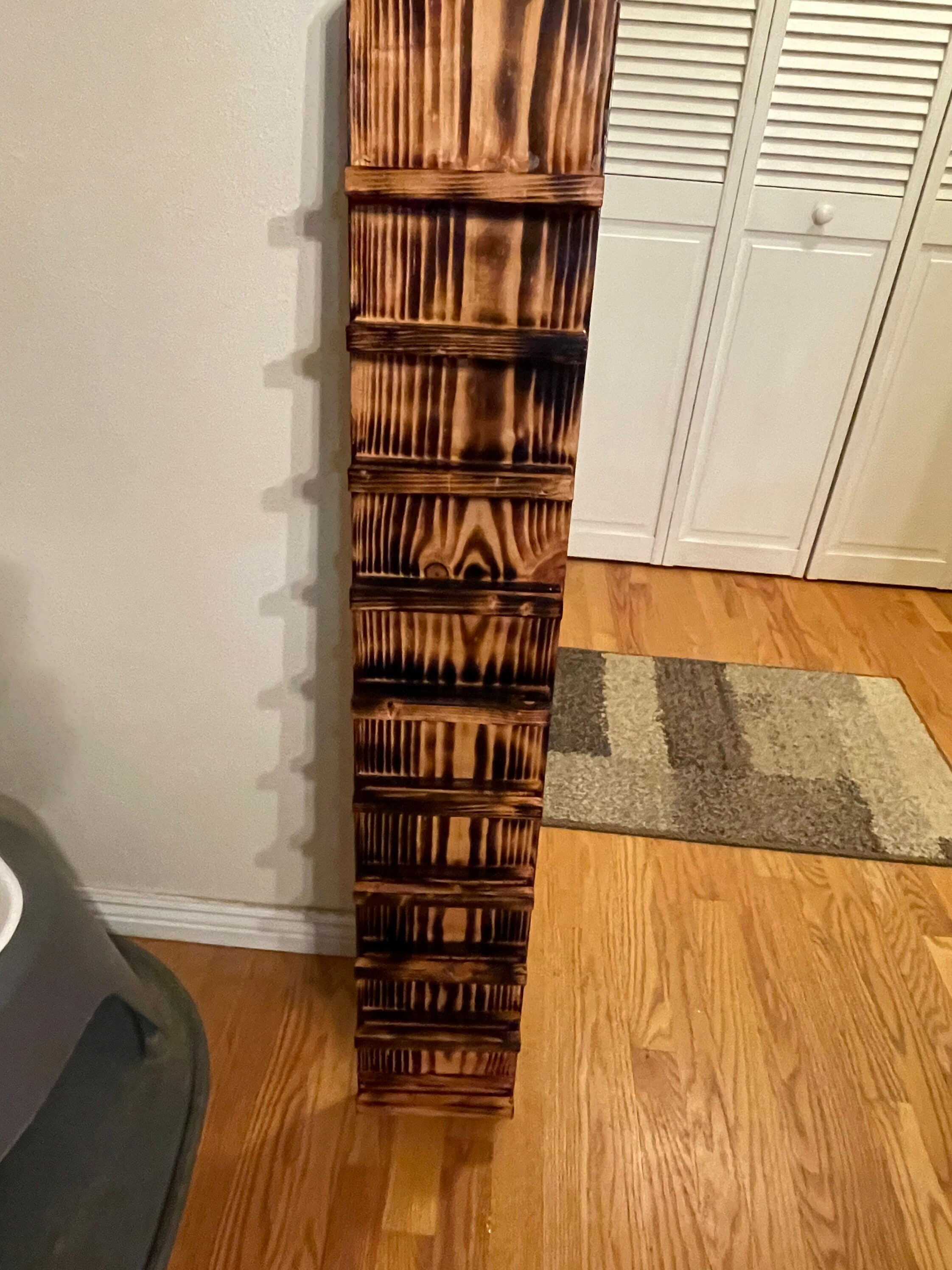 Farmhouse, Rustic, Burnt Custom Wooden Wall Hanging Card Holder for ...