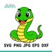 Snake Svg, Cute Snake Svg, Baby Snake Svg, Funny Snake, Clipart, Wild ...