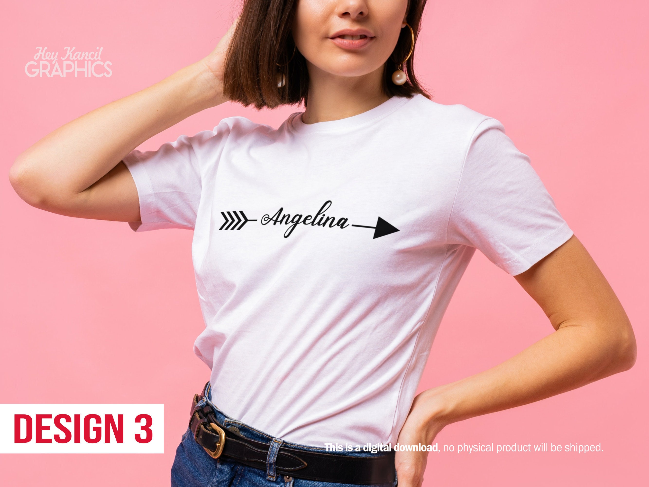 Custom Arrow Name Svg, Arrow Name, Custom Svg, Custom Valentine Svg ...