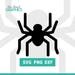 Spider Svg, Spider Clipart, Spider Silhouette, Spider Png, Halloween ...
