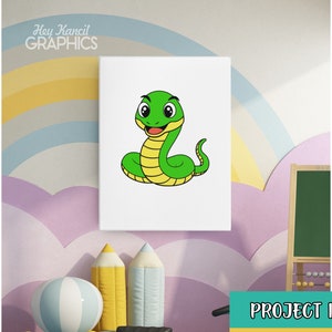Snake Svg, Cute Snake Svg, Baby Snake Svg, Funny Snake, Clipart, Wild ...