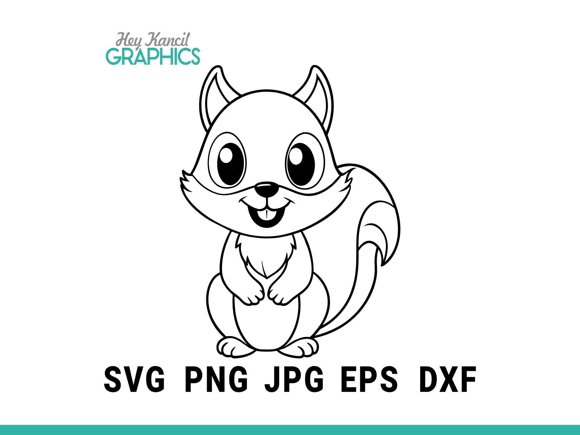 Squirrel Svg, Cute Squirrel Svg, Squirrel Png, Squirrel Clipart, Animal ...
