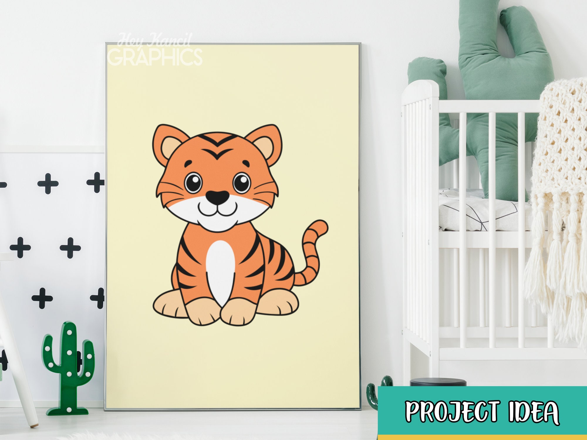 Baby Tiger Svg, Tiger Svg, Baby Tiger Clipart, Cut File, Layered, Svg ...