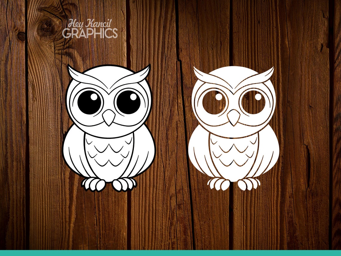 Cute Owl Svg, Baby Owl Svg, Cute Owl Sublimation, Owl Png, Owl Clipart ...