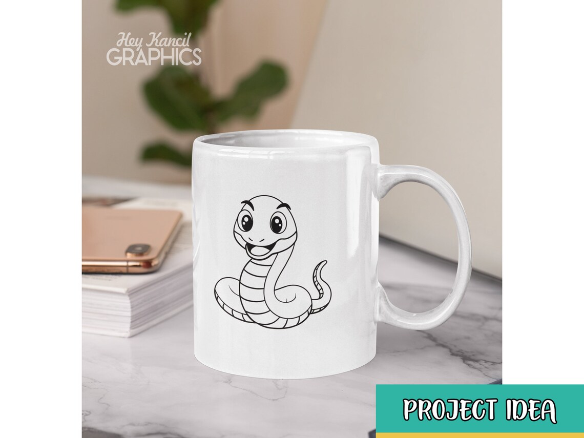 Snake Svg, Cute Snake Svg, Baby Snake Svg, Funny Snake, Clipart, Wild ...