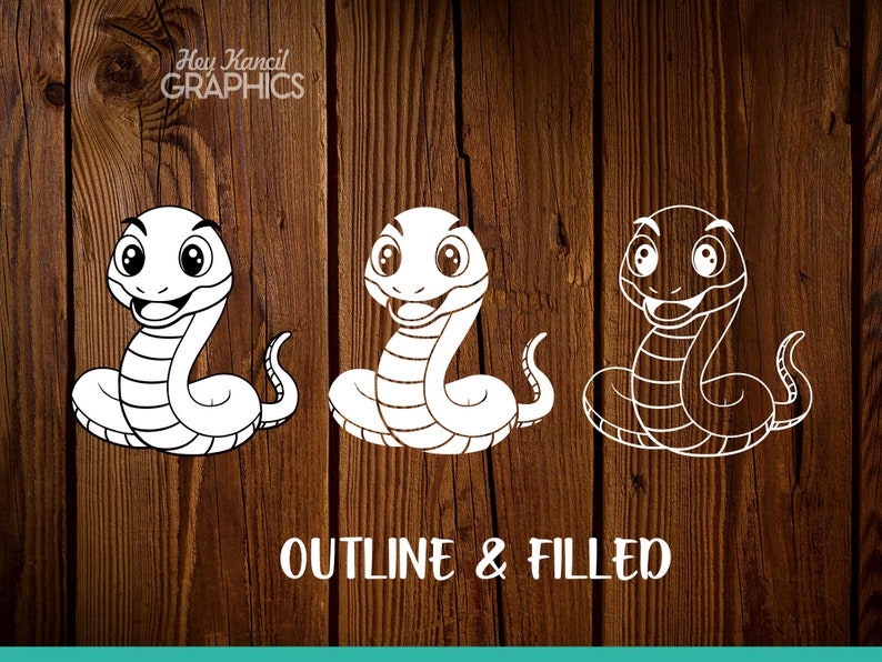 Snake Svg, Cute Snake Svg, Baby Snake Svg, Funny Snake, Clipart, Wild ...