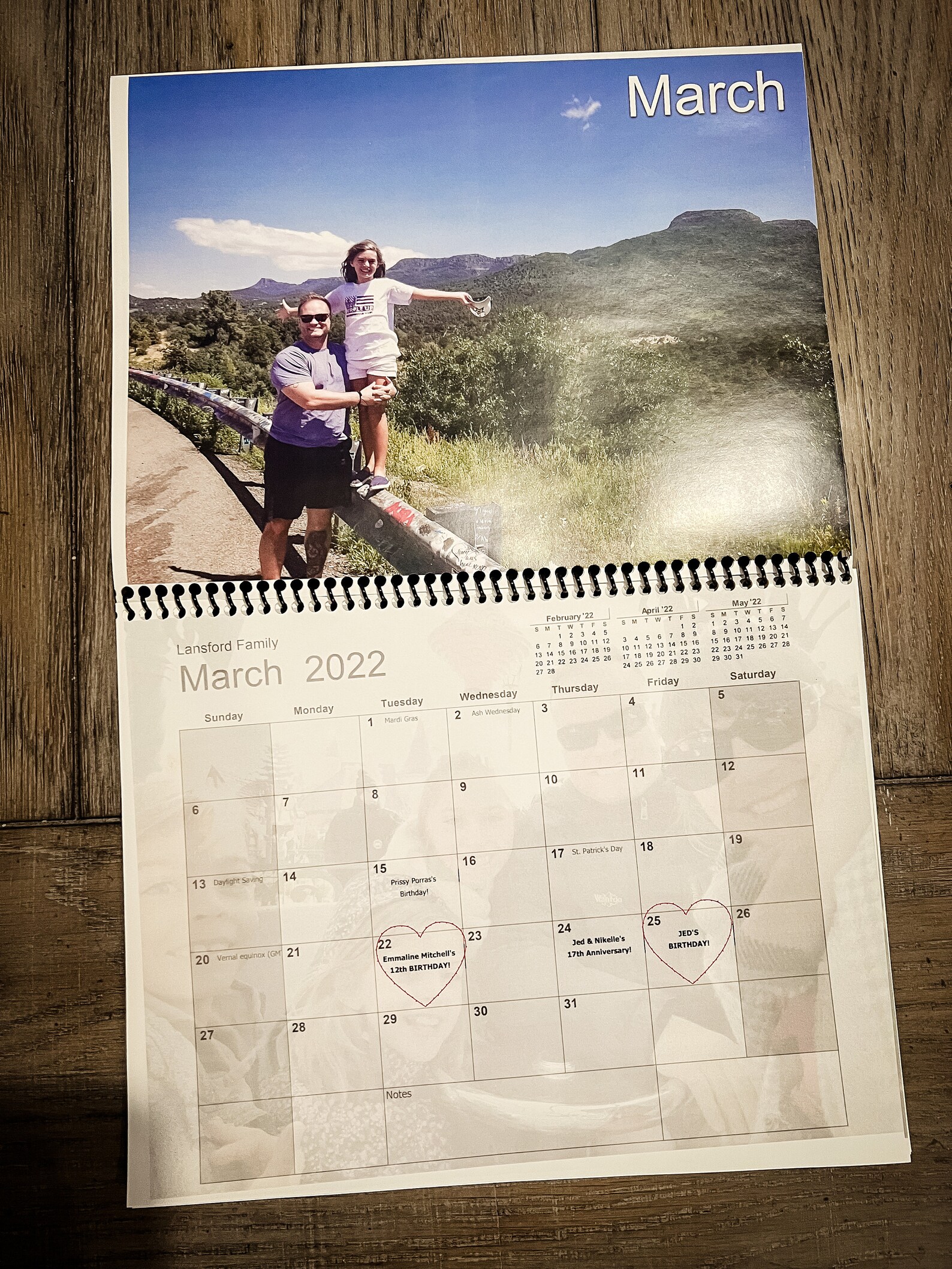Customizable Calendar Template - Etsy