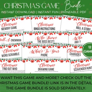 Christmas Roll-a-snowman Game, Christmas Dice Game, Christmas Party ...