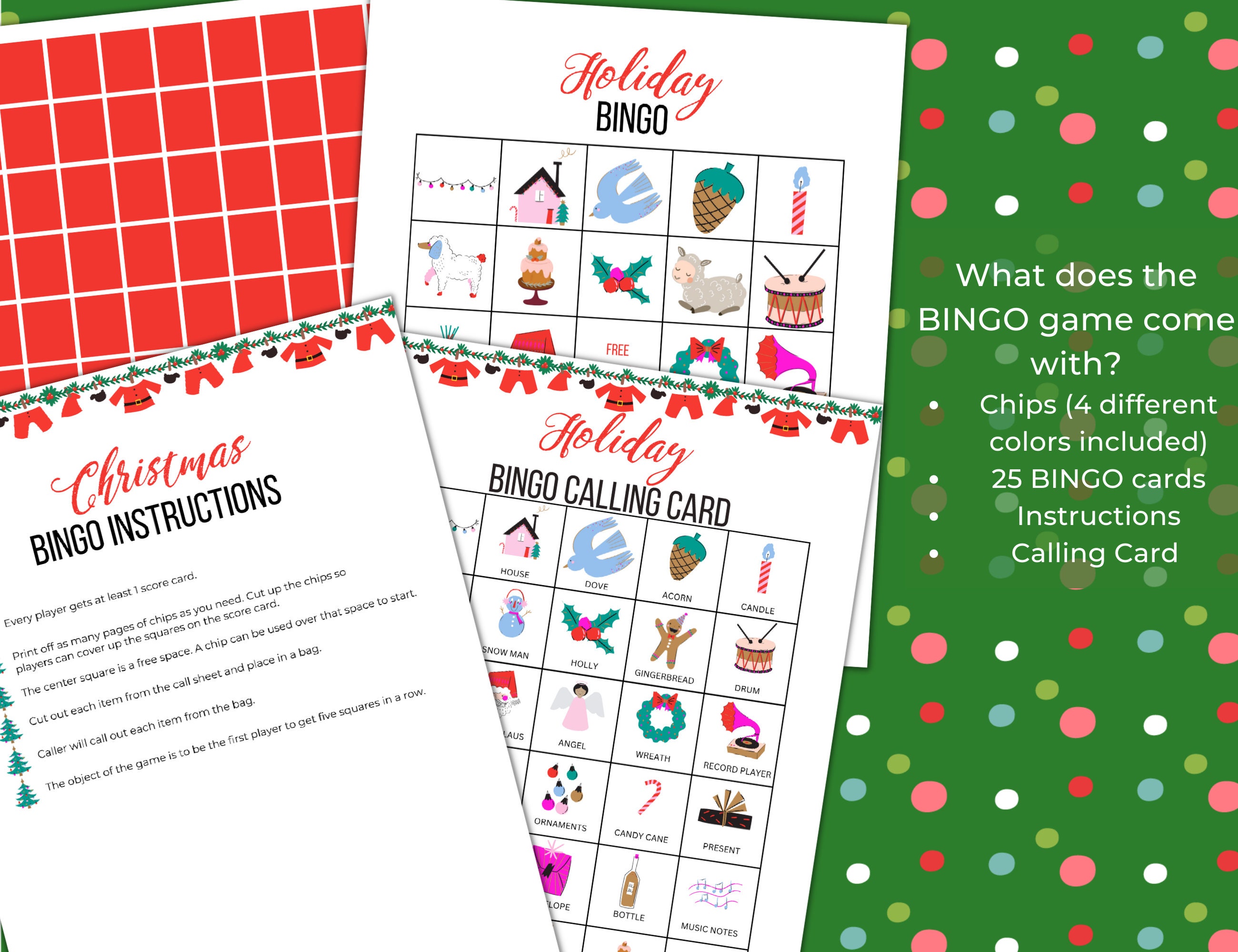 Christmas Game Bundle, Family Games, Christmas Party Games, Christmas ...