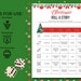 Christmas Roll A Story Game, Christmas Dice Game, Christmas Office ...