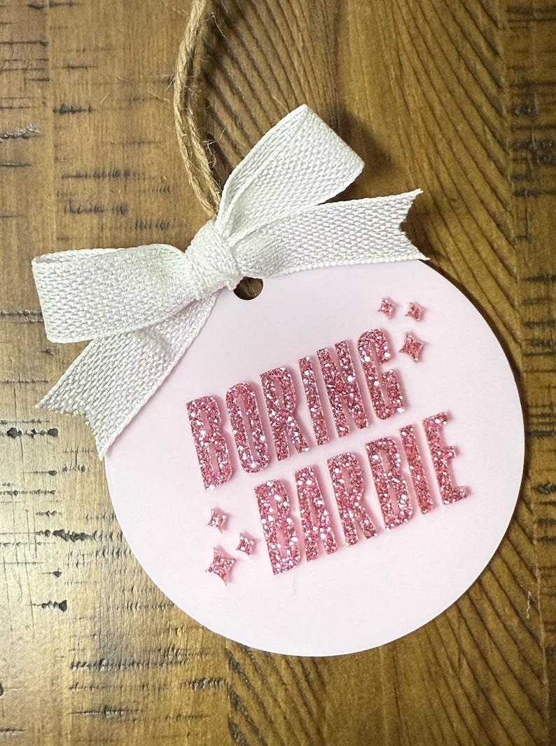 Boring Barbie Ornament- Showgirl - Taylor Ornament- TS - Laser Ornament ...