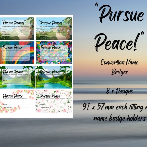 Jehovahs Witness Name Badge - Etsy